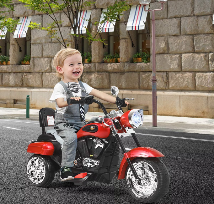 CHOPPER STYLE ELECTRIC RIDE ON TRIKE Ages 1 4