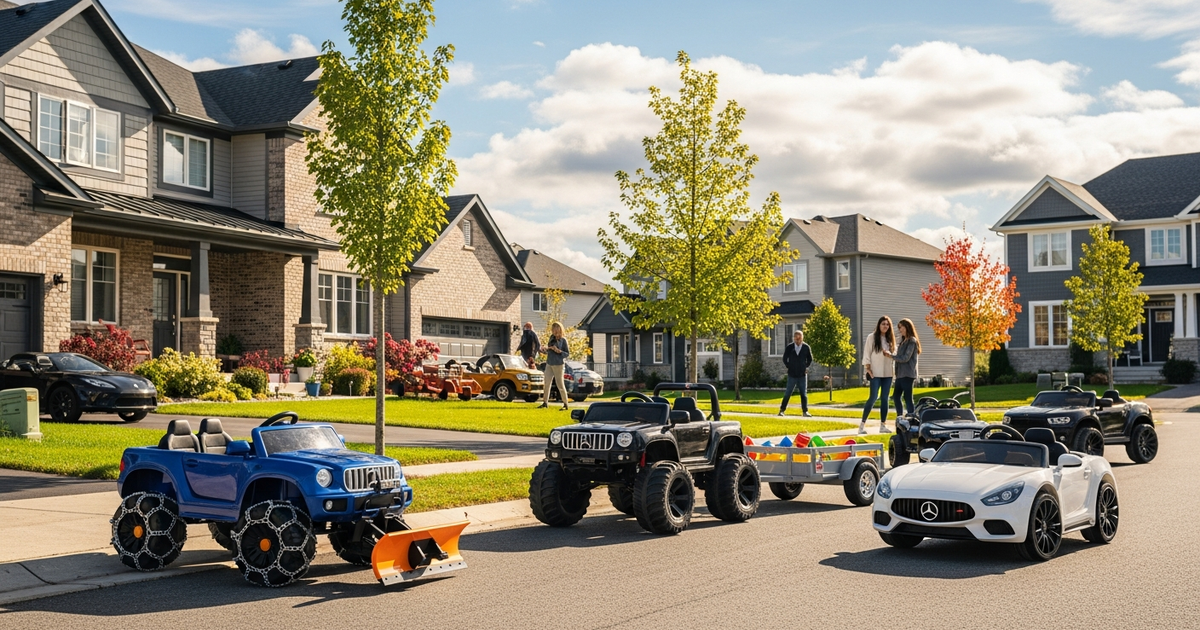 Best All-Season Ride-On Cars for New GTA Families Settling into Suburb ...